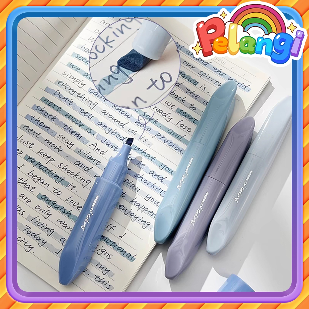 Jual 1 Set/4 PCS Spidol Warna Warni Stabilo Pastel Highlighter Lucu ...