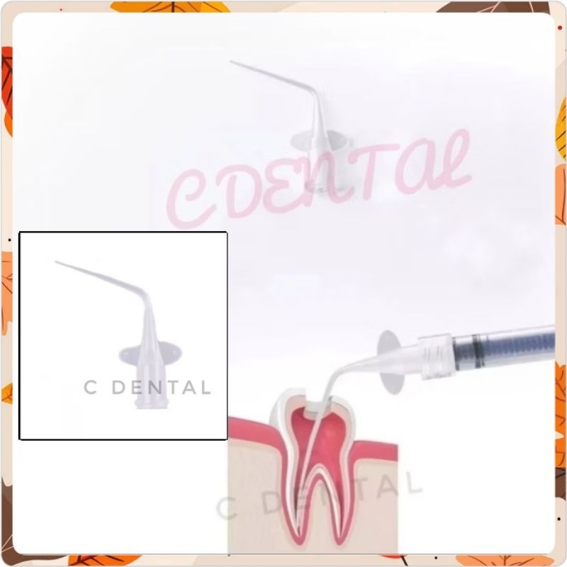 Jual [1 Piece] Dental Endo Micro Tip Pre-Bent Flexible Transparan ...