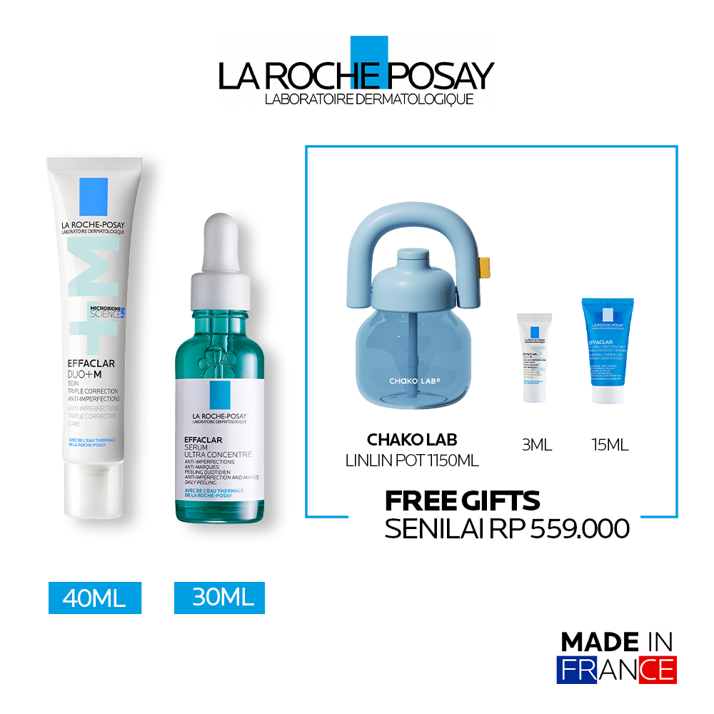 Jual La Roche Posay Anti Acne Essentials FREE Chako Lab Tumblr & Gifts ...