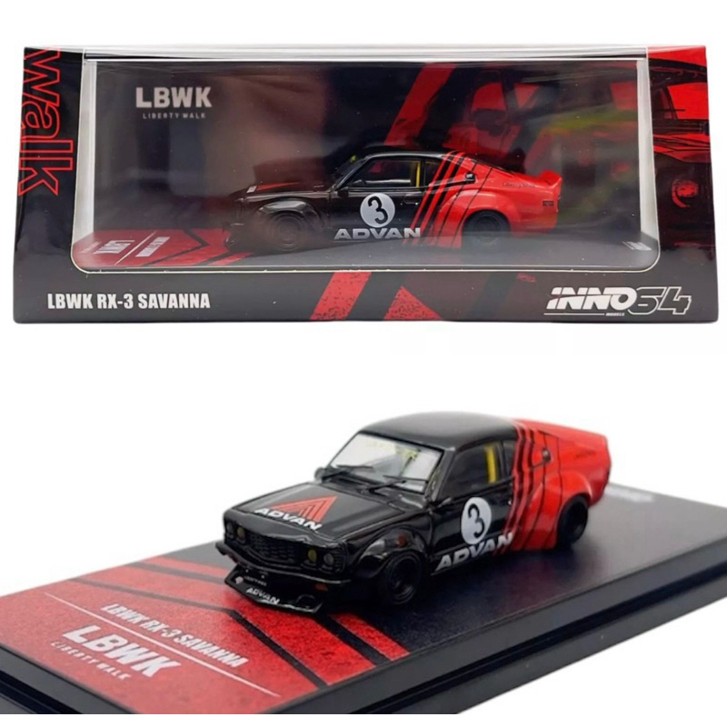 Jual Inno 64 LBWK Mazda RX3 Savanna Advan Livery | Shopee Indonesia