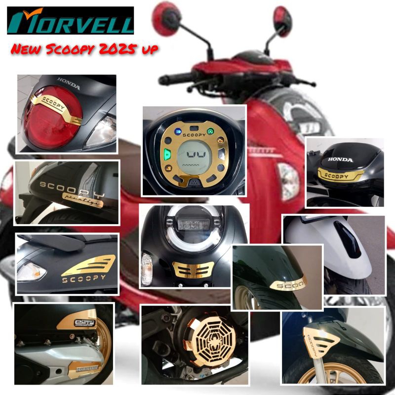 Jual Honda new Scoopy 2025 up - Odometer/Speedometer - Head garnish ...