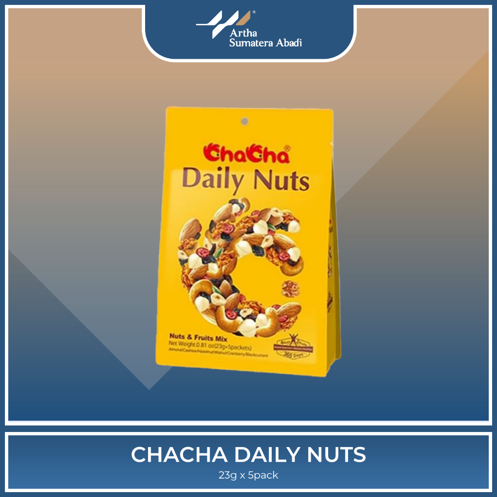 Jual CHACHA DAILY NUTS 23 GRAM X 5 PACK | Shopee Indonesia