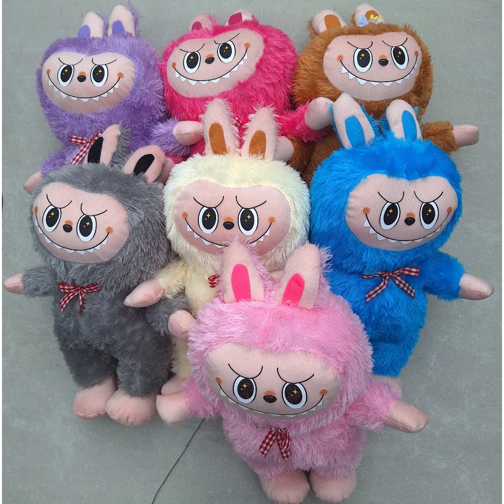 Jual Boneka Labubu The Monster Exciting Macaron Mainan Anak Perempuan ...