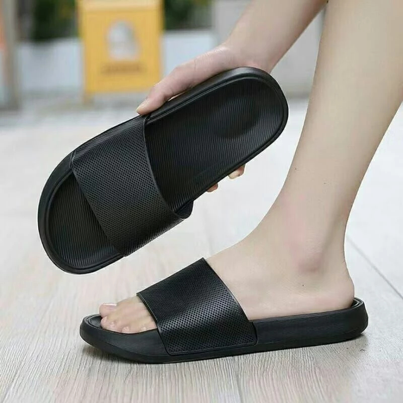 Jual Sandal Slide Sandal Slop Slip On Pria - Wanita Import Polos ...
