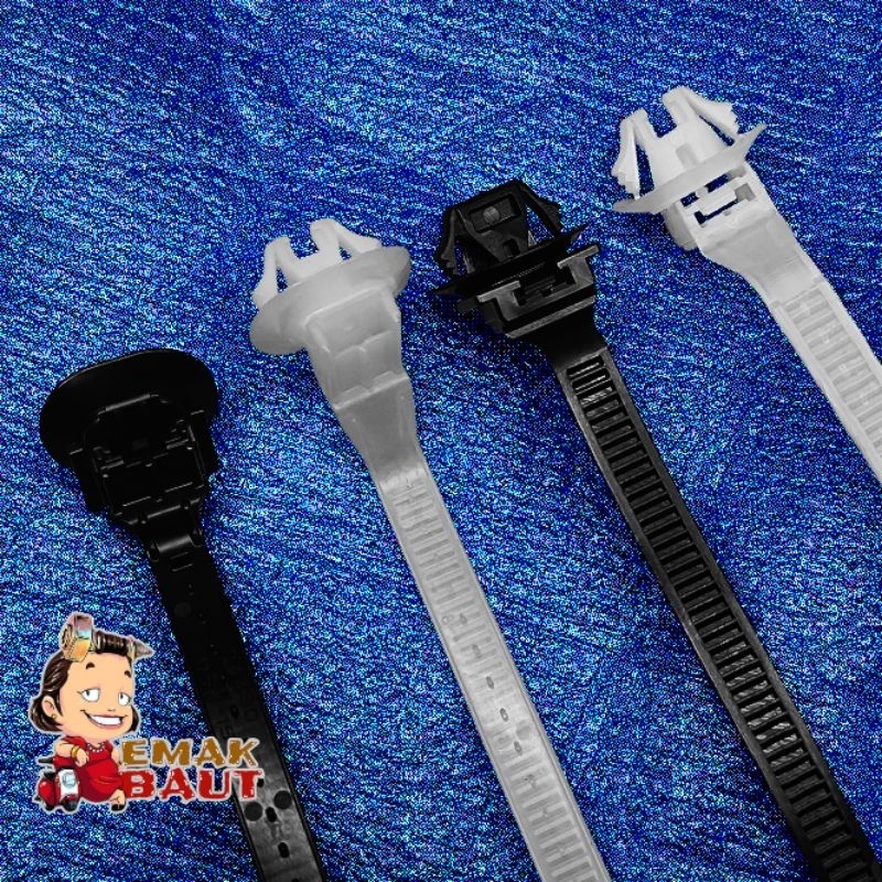 Jual Klip Pengikat Penjepit Kabel Klem Clip Cable Perapih Insulock ...