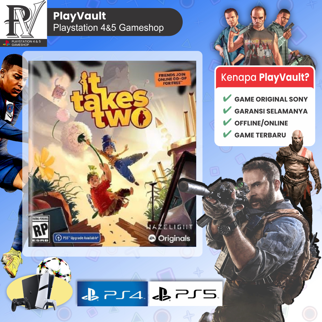 Jual It Takes Two PS4 PS5 | Shopee Indonesia