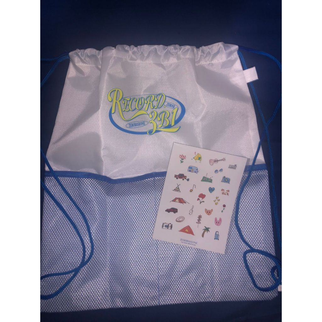 Jual Zerobaseone memkit camping sack + sticker | Shopee Indonesia