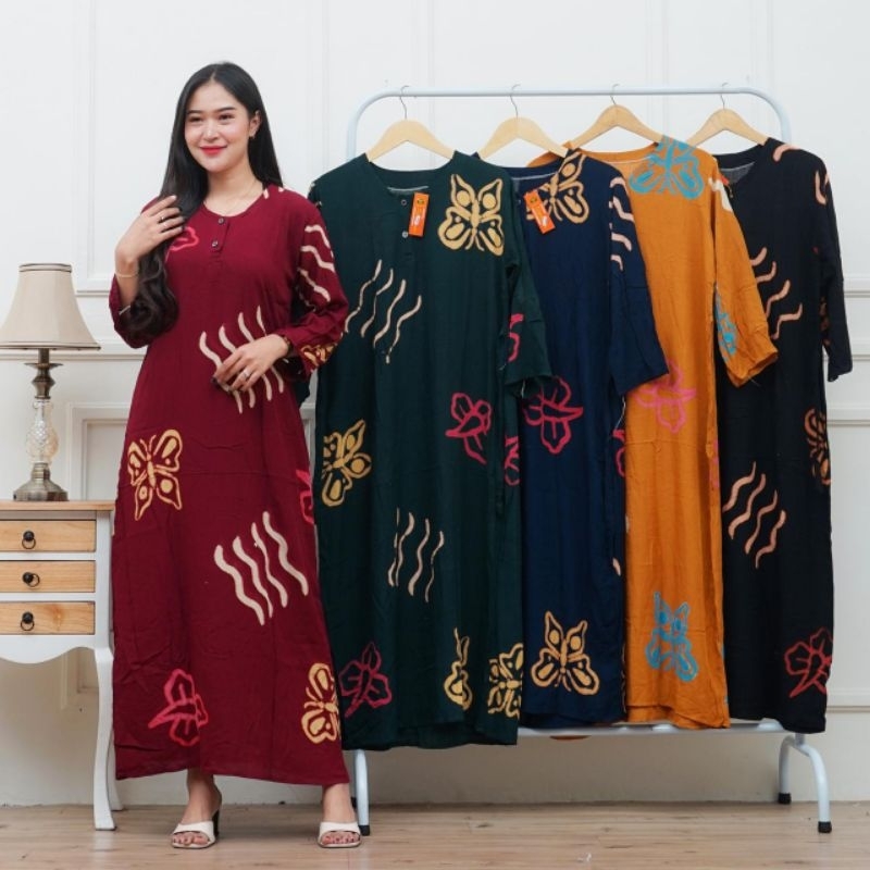 Jual Daster busui panjang print cabut | Shopee Indonesia