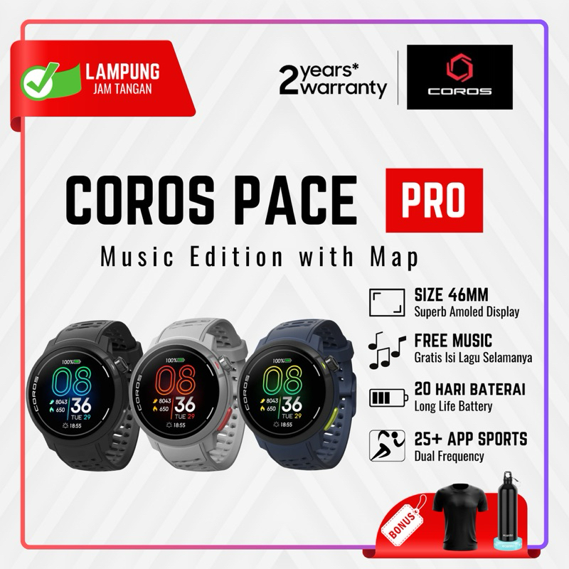 Jual Coros Pace Pro Amoled Display Resmi | Shopee Indonesia