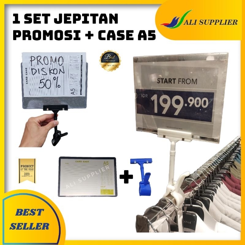 Jual POP PROMO / PENJEPIT LABEL PROMO HARGA / 1 SET PENJEPIT LABEL ...