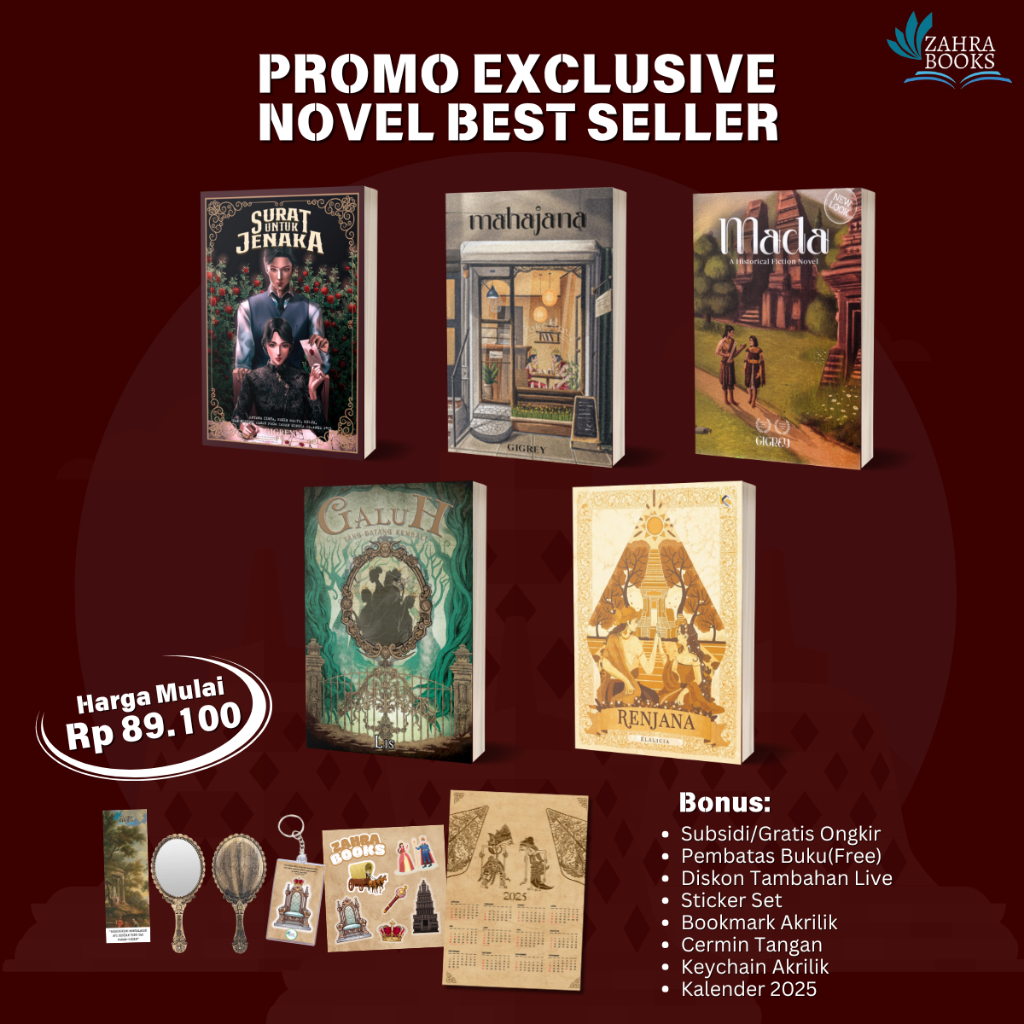 Jual Promo Exclusive Novel Fiksi Kerajaan Novel Fiksi Sejarah (Surat ...