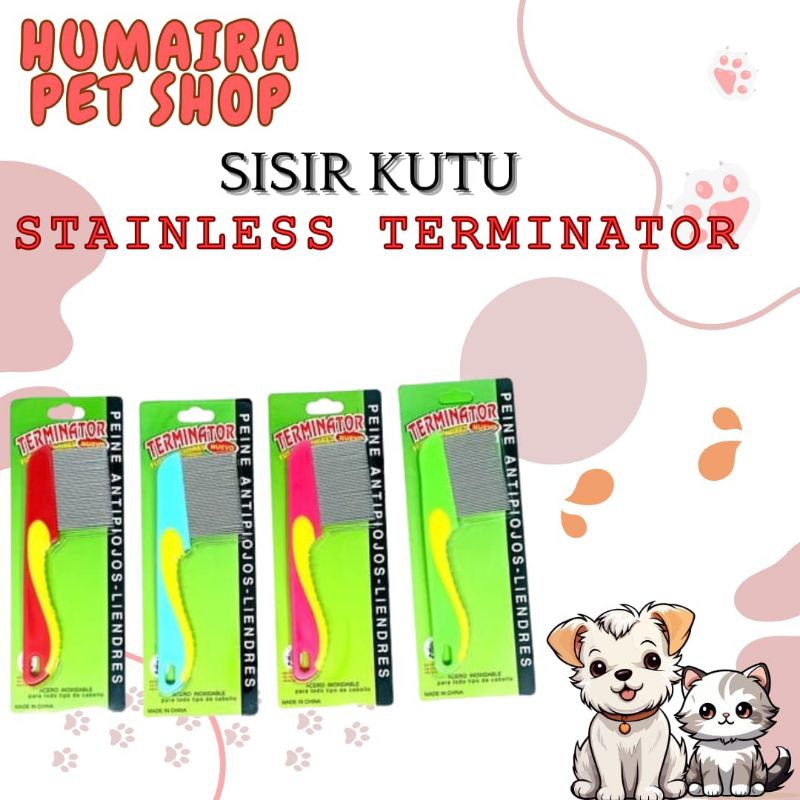Jual Sisir Kutu Stainless Rapat Serit Kutu Logam | Shopee Indonesia