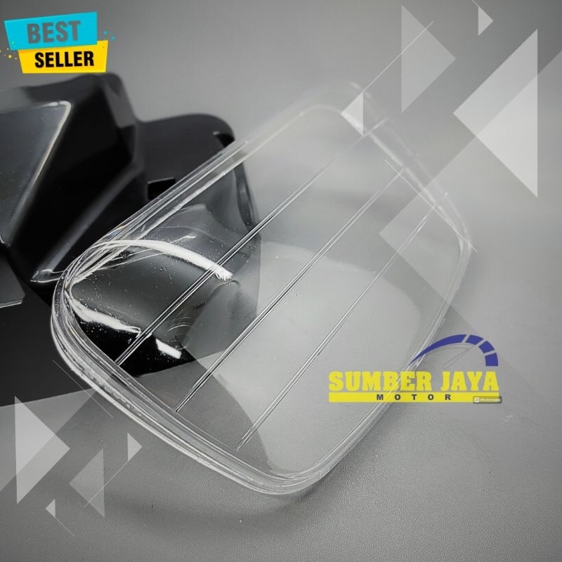 Jual mika reflektor lampu depan bening rx king oval bahan biled ...