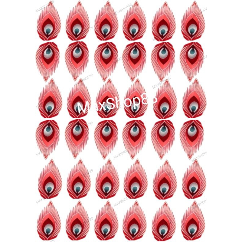 Jual TOPPER BUCKET MOTIF BULU MERAK / TOPPER BUCKET | Shopee Indonesia