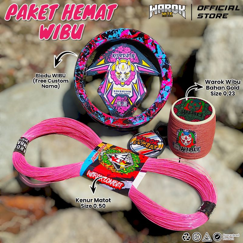 Jual (PROMO) Paket Istimewa WIBU SERIES By Warok Kite | Shopee Indonesia