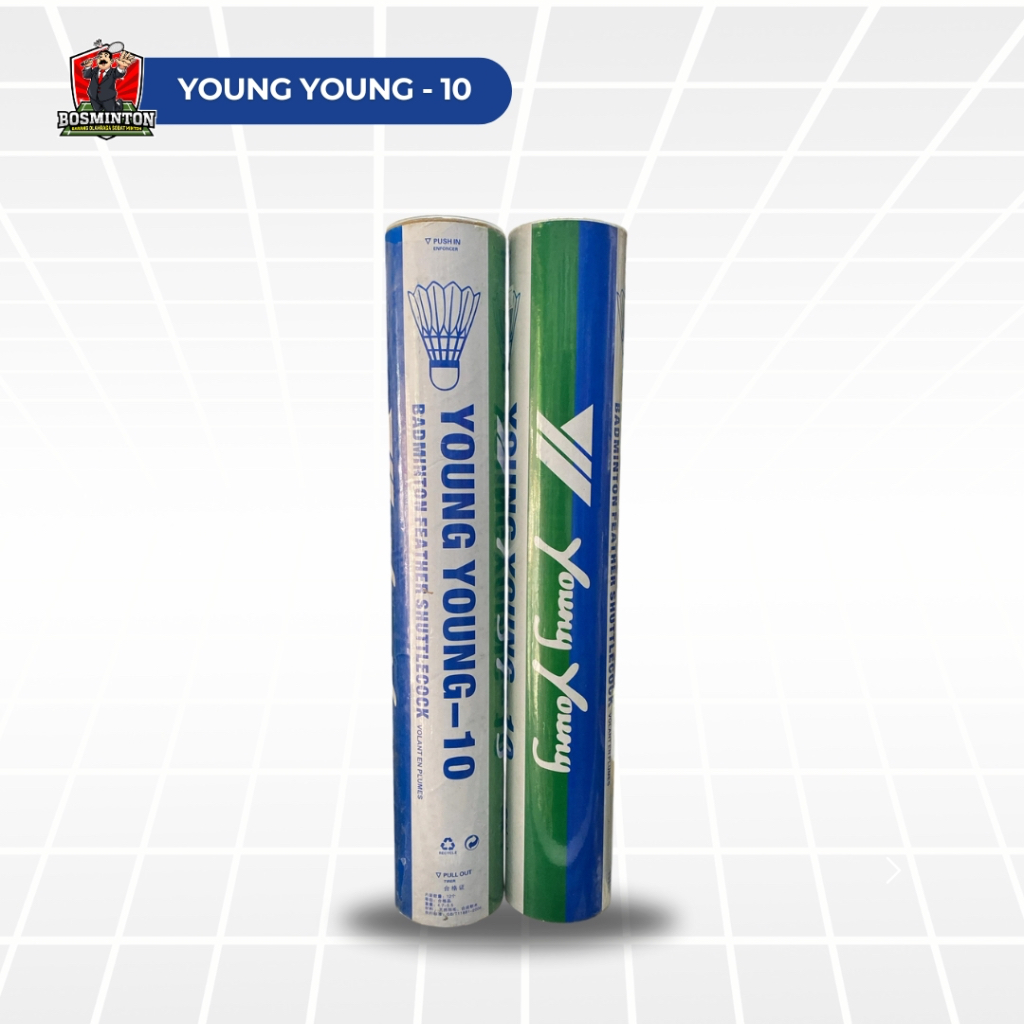 Jual Young Young - 10 Shuttlecock Kok Badminton Bulu Tangkis Original ...