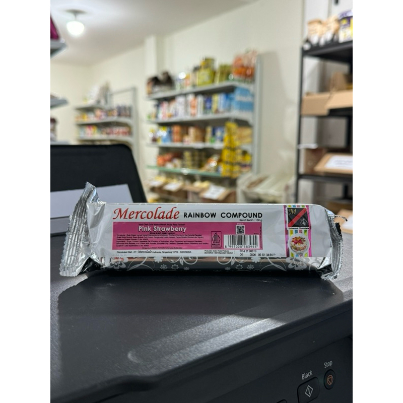 Jual Mercolade rainbow compound pink strawberry 150gr | Shopee Indonesia