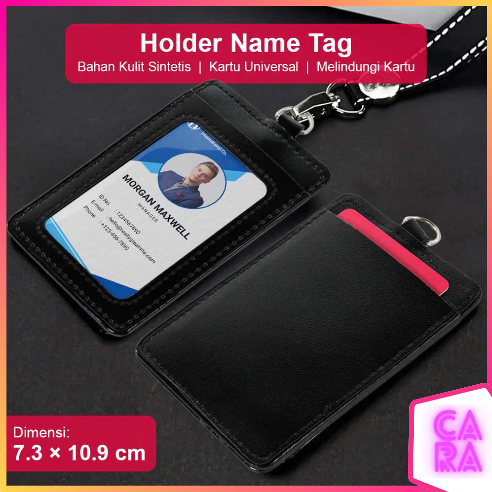 Jual Holder Name Tag Kartu ID Debit Credit Card | Shopee Indonesia