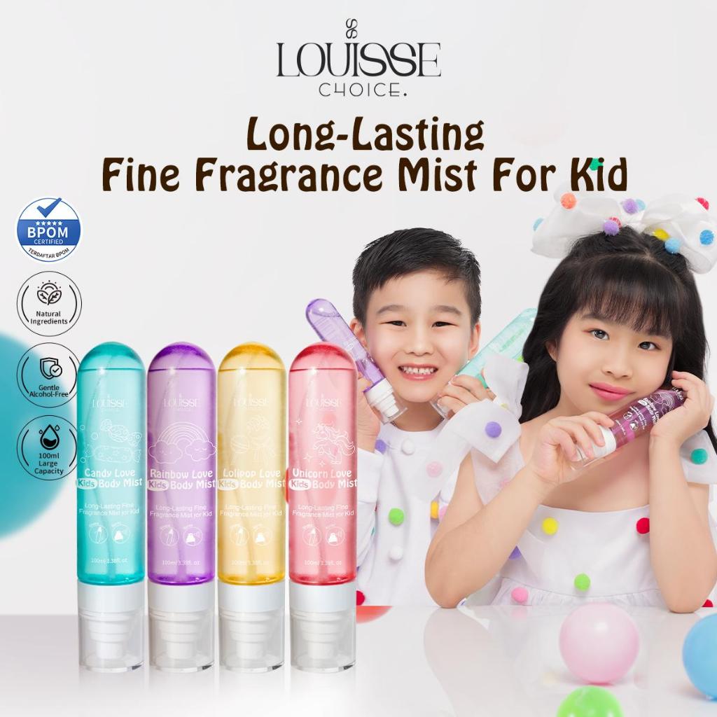 Jual [GET 4] [LIVE] LOUISSE CHOICE Kids Body Mist Long-Lasting Fine ...
