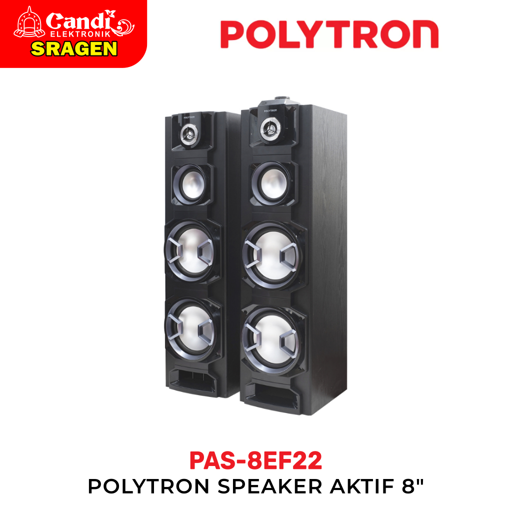 Jual POLYTRON Speaker Aktif 8 Inch PAS-8EF22 | Shopee Indonesia