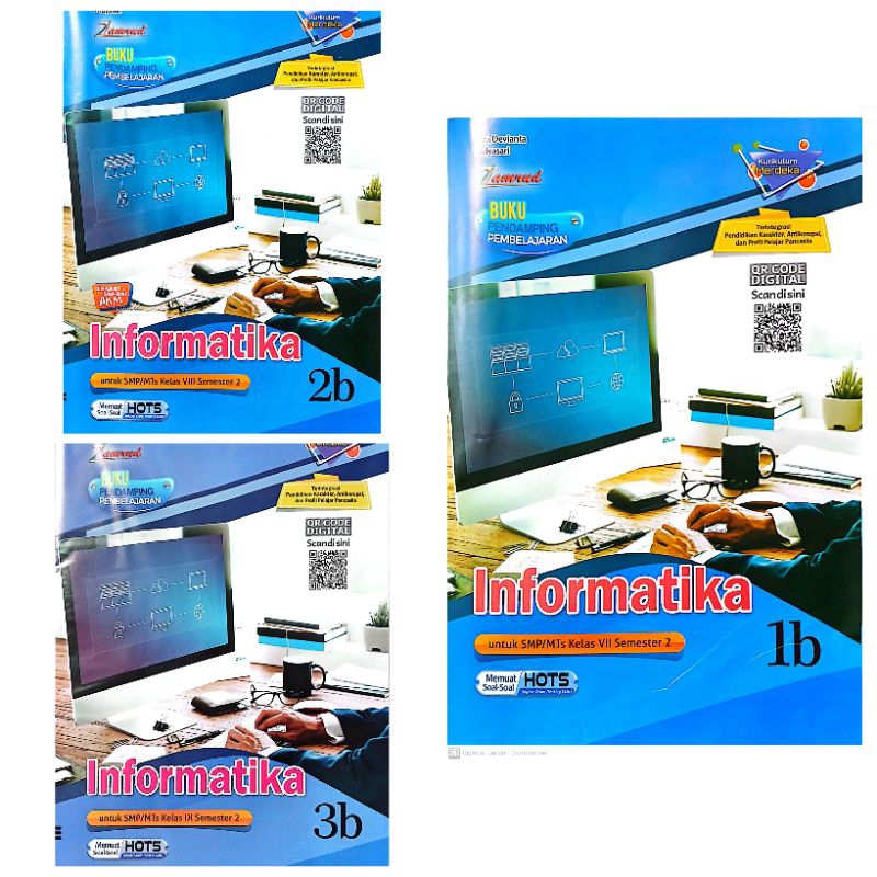 Jual BUKU LKS SMP MTS INFORMATIKA KELAS 7 8 9 KURIKULUM MERDEKA SEMESTER 2 GENAP TA.2024-2025 ...