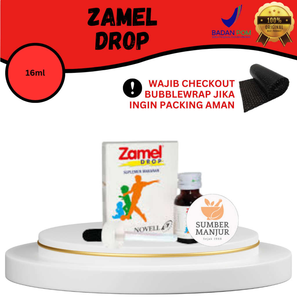 Jual ZAMEL DROPS 16ML | Shopee Indonesia