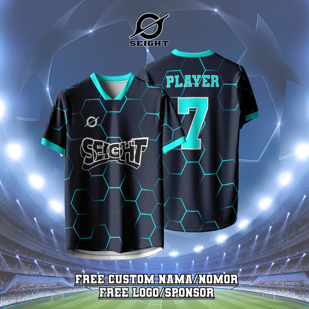 Jual Jersey Futsal/Bola Custom Nama/Logo/Sponsor Satuan/Tim | Shopee ...