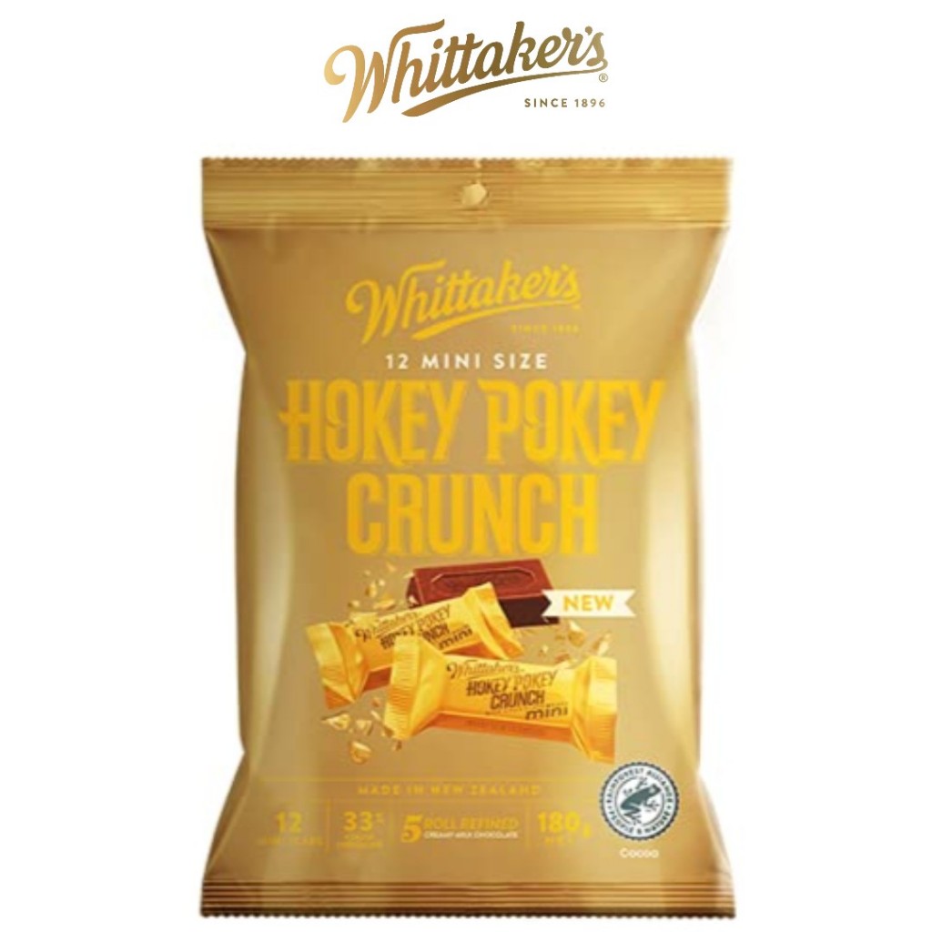 Jual WHITTAKER’S MINI SIZE HOKEY POKEY CRUNCH 180gr WHITTAKERS ...