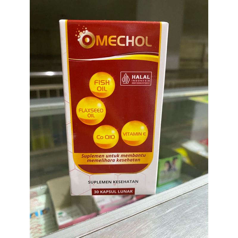 Jual OMECHOL isi 30 capsul (suplemen kesehatan lengkap dengan zinc ...