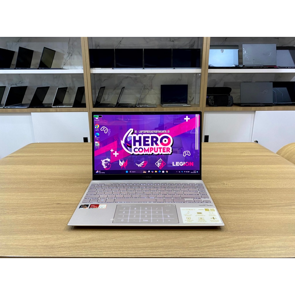 Jual Laptop ASUS Zenbook UX325UA, Amd ryzen 5 5500U | Shopee Indonesia