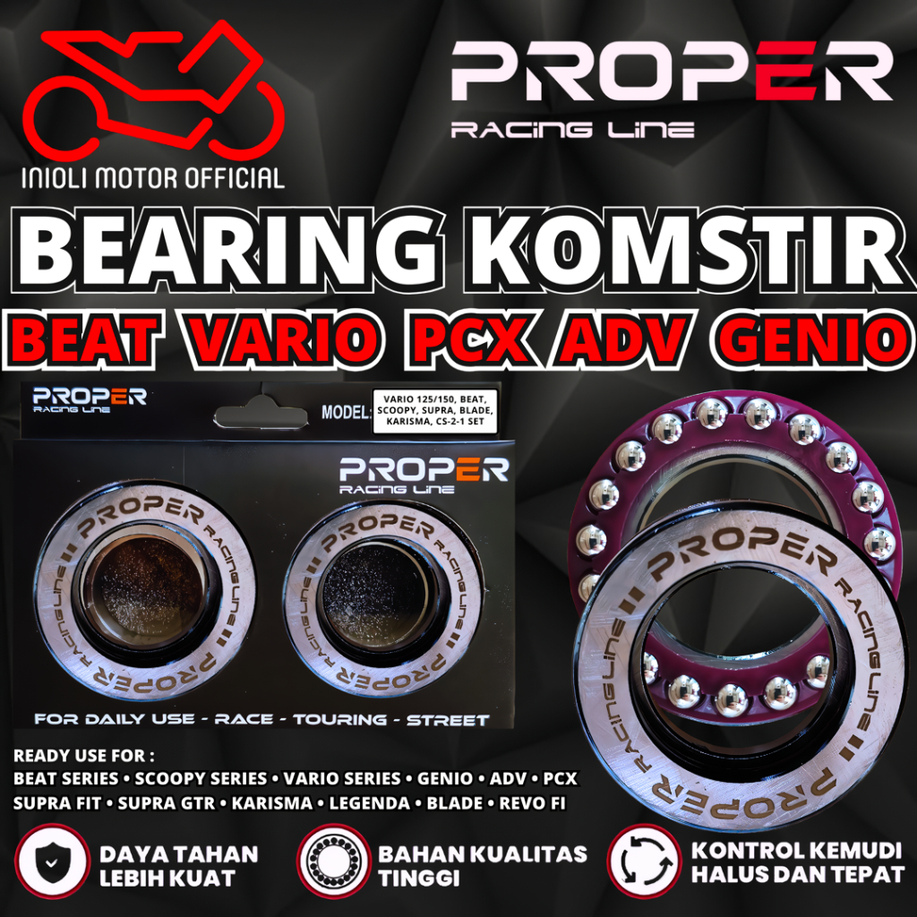 Jual KOMSTIR PROPER RACING LINE BEAT SCOOPY ADV PCX GENIO VARIO 110 125 ...