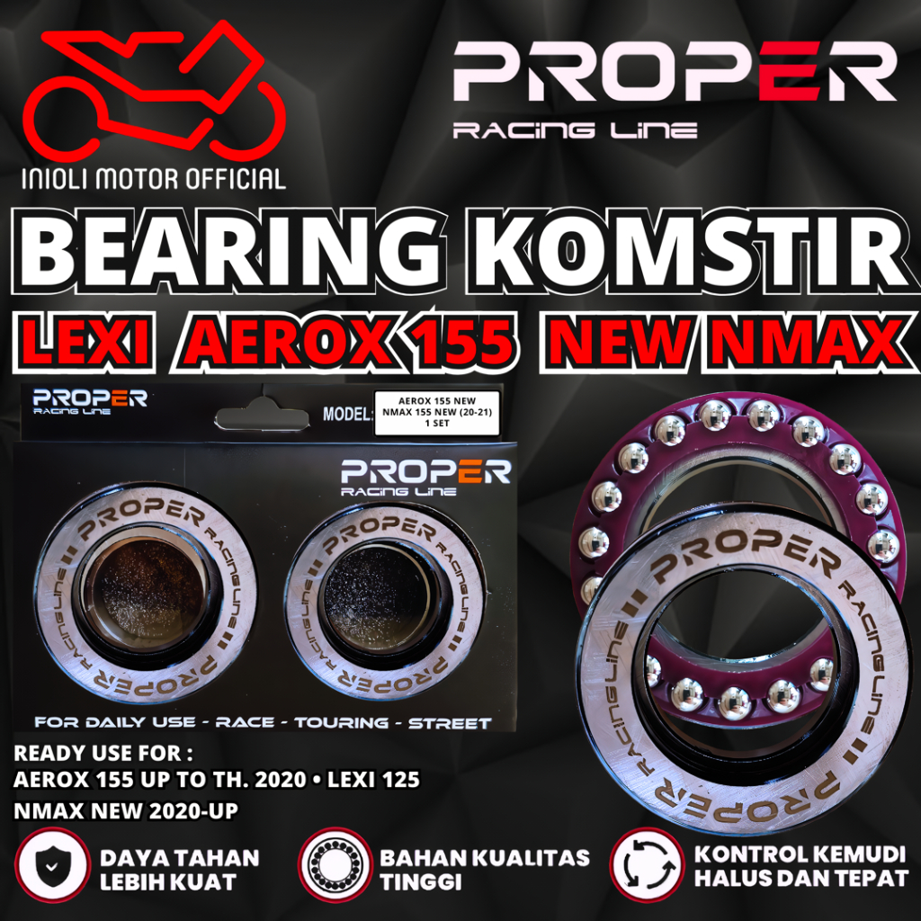 Jual KOMSTIR PROPER LEXI 125 NEW NMAX NEW N-MAX 2020 B65 B8R OLD NEW ...