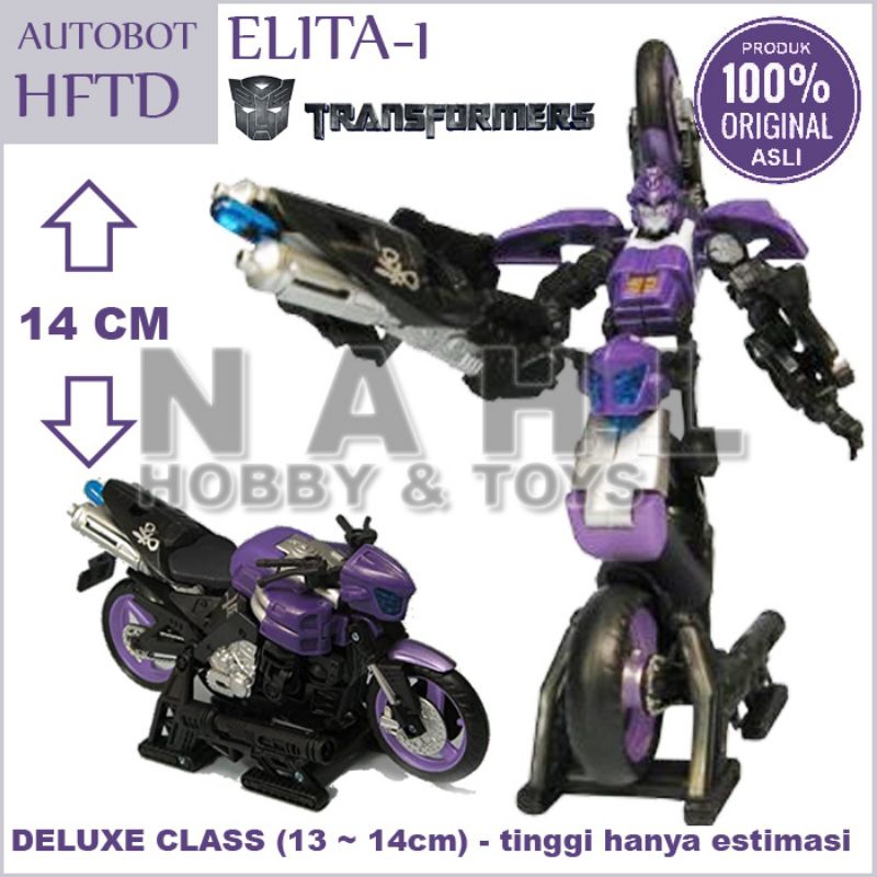 Jual Robot Transformers HFTD AUTOBOT ELITA-1, ROTF AUTOBOT ARCEE ...
