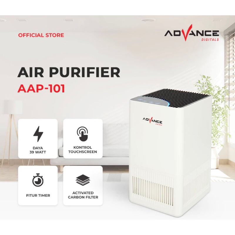 Jual Air Purifier Advance AAP-101 Air Purifier Ruangan Pembersih Udara ...