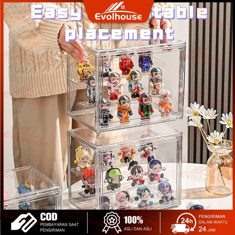Jual Display Box Storage Box Transparent Kotak Display Action Figure ...