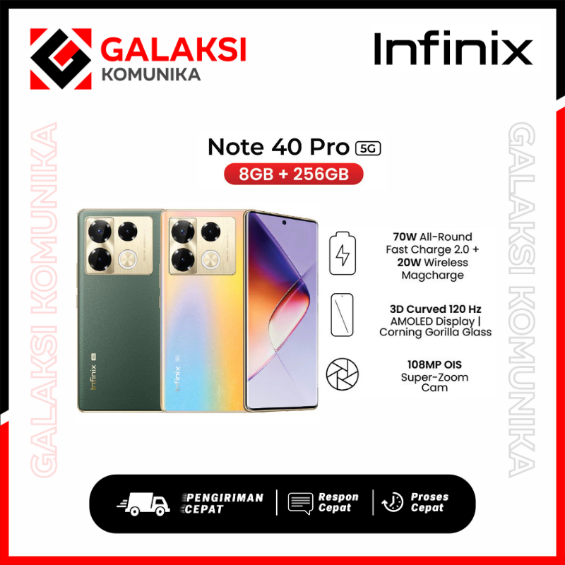 Jual Infinix Note 40 | Infinix Note 40 Pro 5G [8/256 GB] Garansi Resmi Infinix Indonesia ...