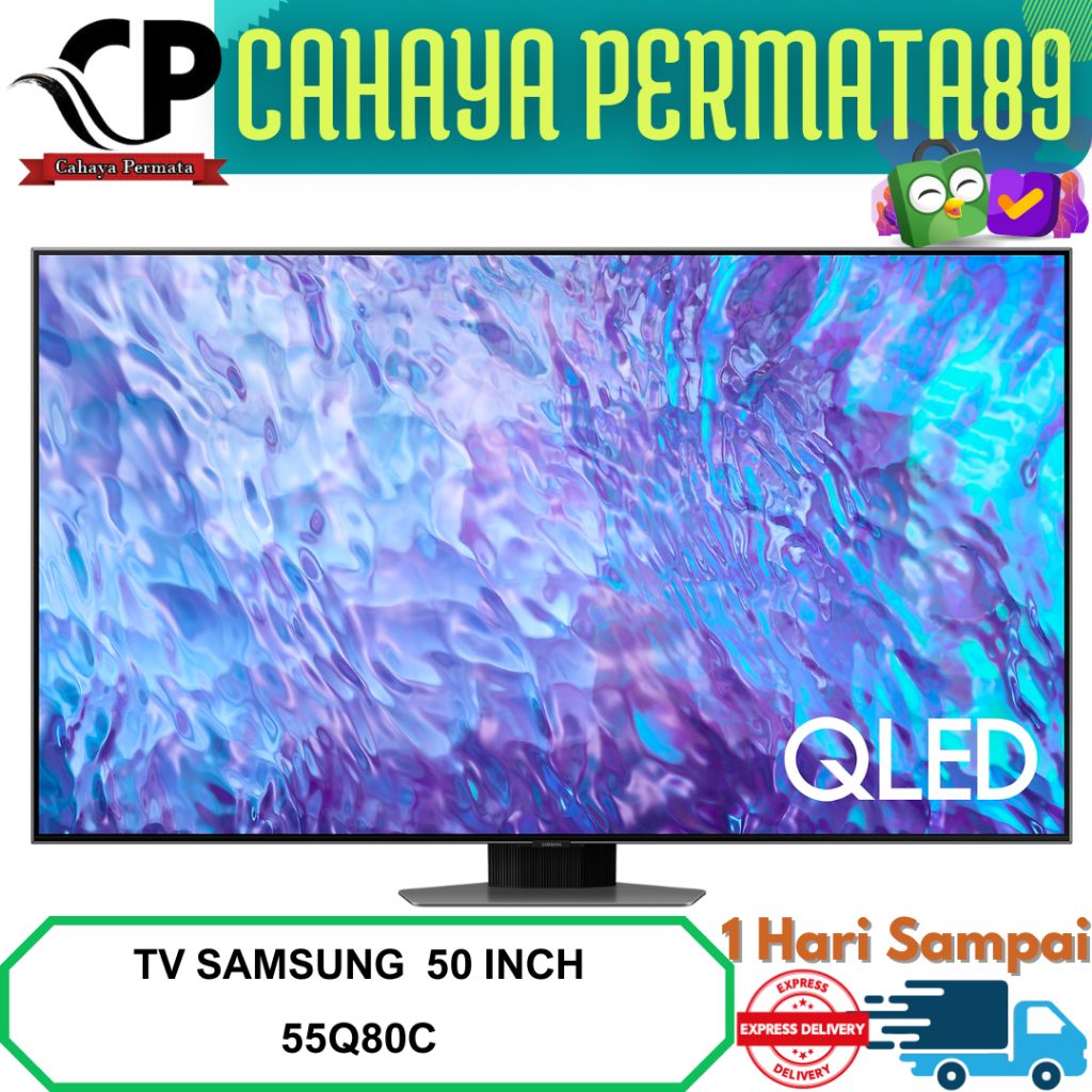 Jual SAMSUNG 55Q80C - SMART TV QLED 4K TV 55 inch 120hz QA55Q80CAKXXD | Shopee Indonesia