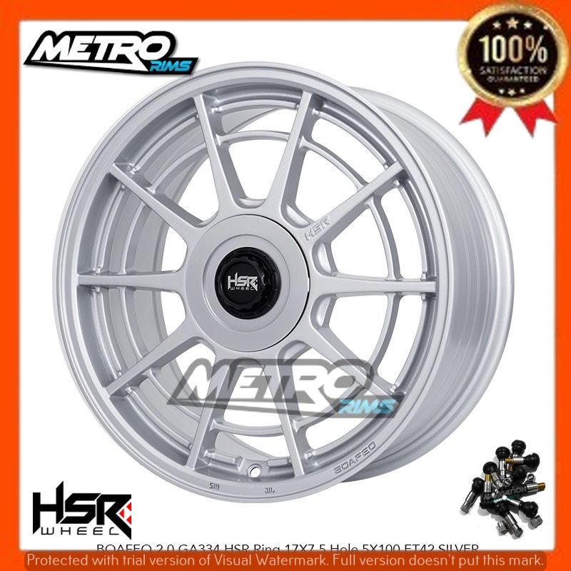 Jual VELG MOBIL RACING MODEL JDM STYLE R17 RING 17 HSR BOAFEO UNTUK SIENTA ALTIS BRZ FT86 VELOZ ...