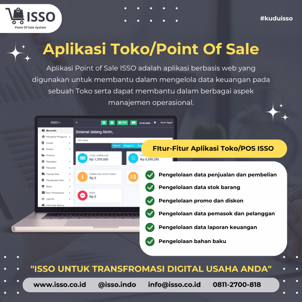 Jual Software Aplikasi Kasir Restoran - Point Of Sale's (POS) Aplikasi ...