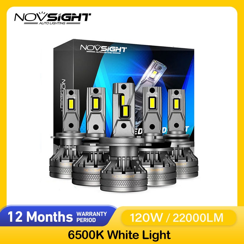 Jual Novsight N37 Ready Stock H4 Car LED Headlight H11 H7 9005 9006 Car Lampu Utama Mobil Tipe ...