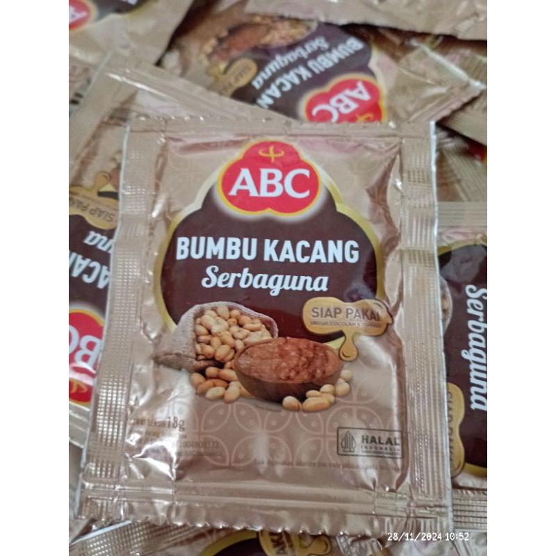 Jual ABC BUMBU KACANG SERBAGUNA 18 GRAM SACHET | Shopee Indonesia