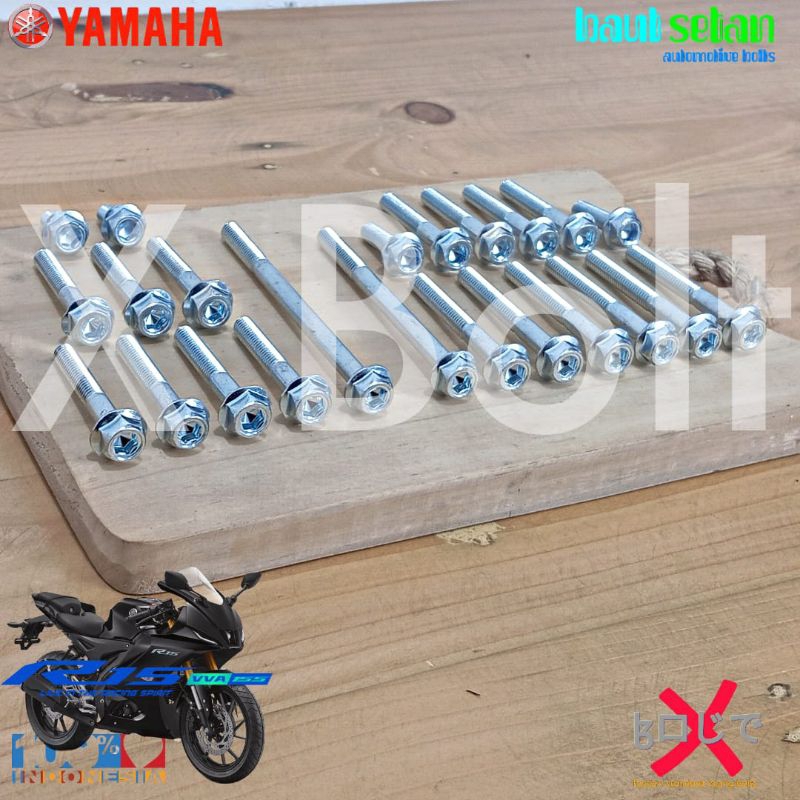 Jual Baut Blok Mesin Yamaha R-15 V3 (mode dua kunci) | Shopee Indonesia