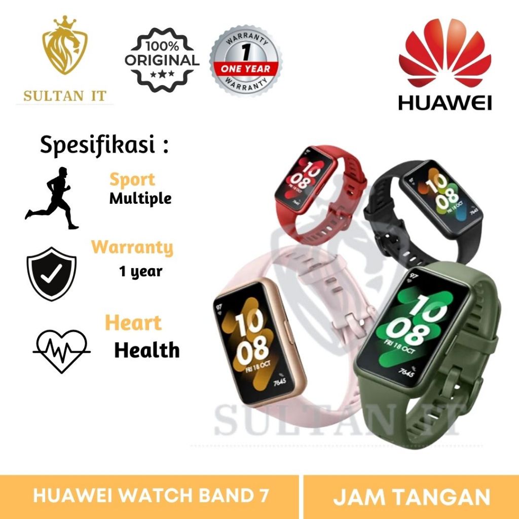 Jual Huawei band 7 Jam Smartwatch Smart Watch Huawei | Shopee Indonesia