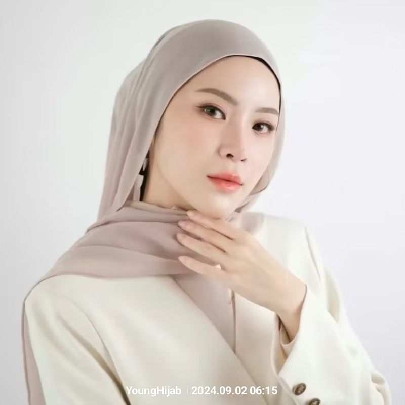Jual YninHijab-Pashmina Viscose Arabian Voilee Premium Shawl||Pashmina ...