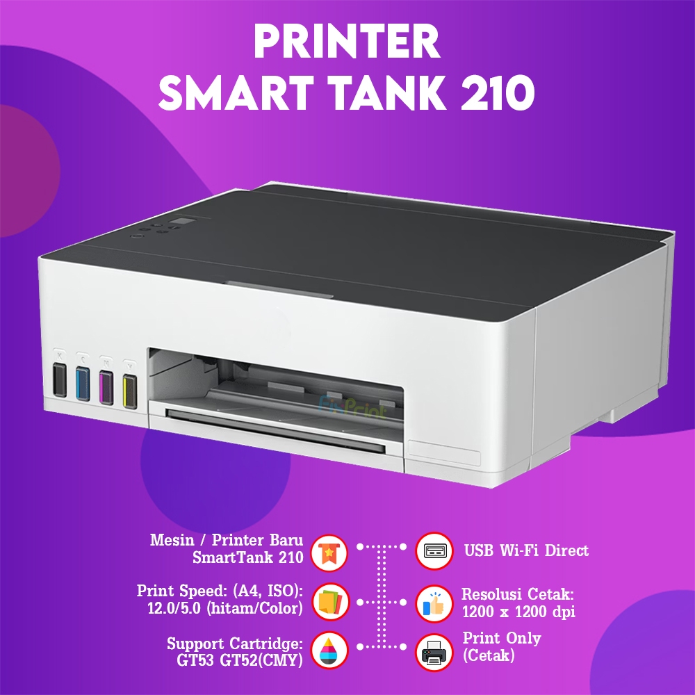 Jual FixPrint Printer Smart Tank 210 Wifi Direct Bluetooth Inktank 210 ...