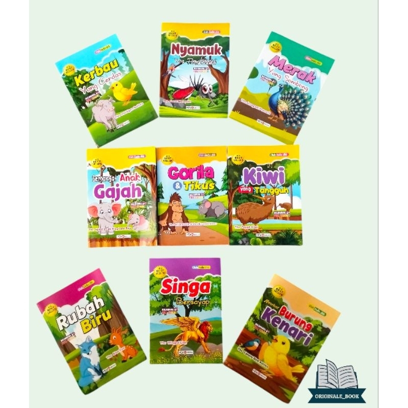 Jual PAKET ISI 9 BUKU CERITA ANAK DAN DONGENG NASEHAT BURUNG KENARI ...