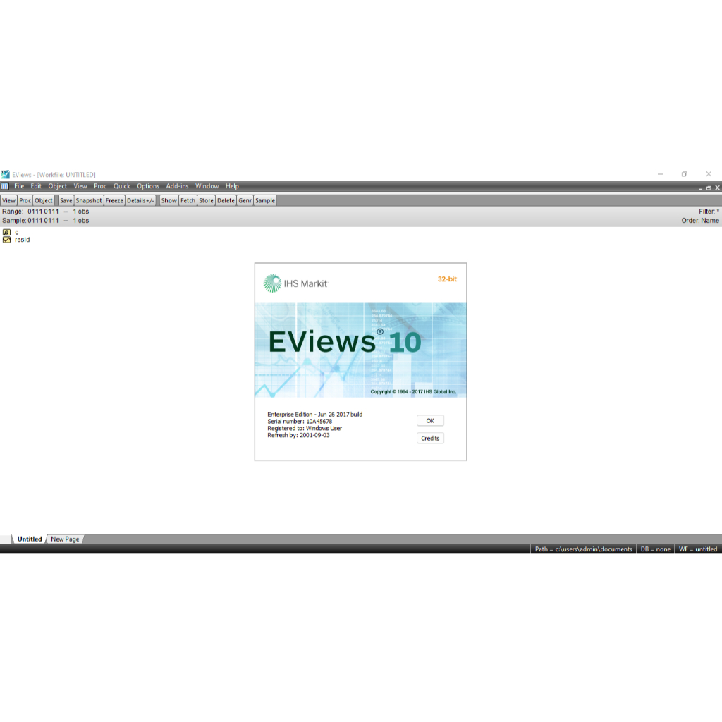 Jual Software aplikasi eviews 10 enterprise | Shopee Indonesia