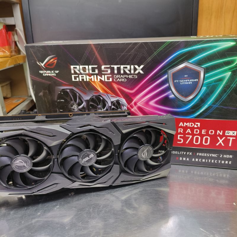 Jual vga gpu amd radeon asus strix rx5700xt red devil 8gb gddr6 ...