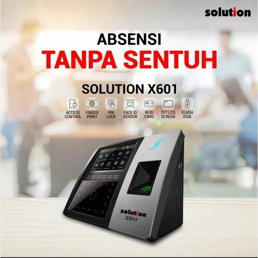 Jual Mesin Absensi Fingerprint Wajah ADMS - Solution X601 / X-601 / X 601 -01874 | Shopee Indonesia