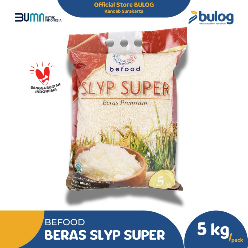 Jual BERAS BEFOOD SLYP SUPER 5 KG | Shopee Indonesia